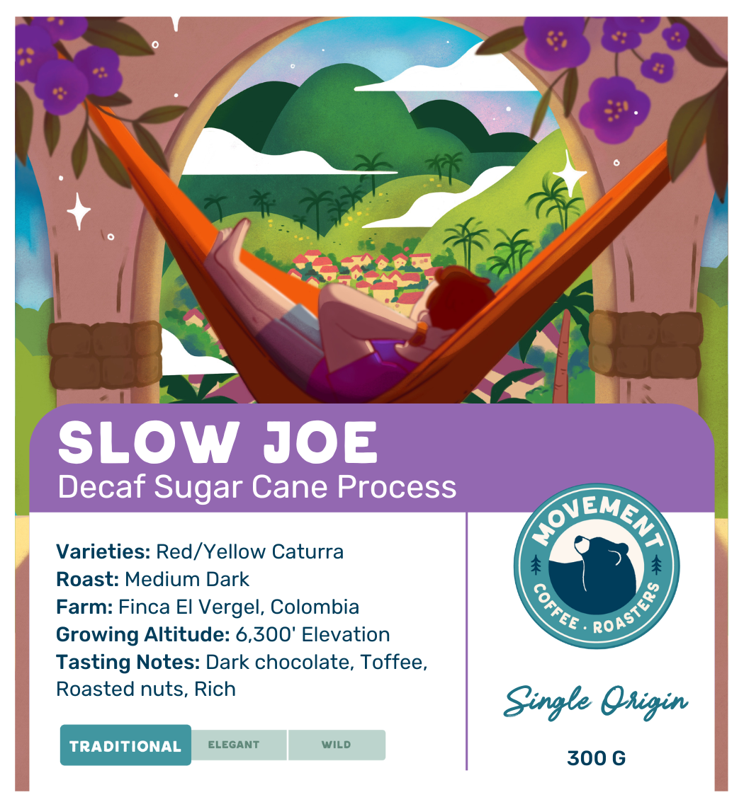 Slow Joe - Decaf Coffee Bag | Movement Coffee